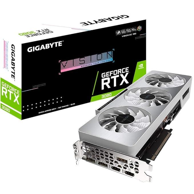 Buy the GIGABYTE GeForce RTX 3080 Vision OC 10GB Used GPU – Computify.in