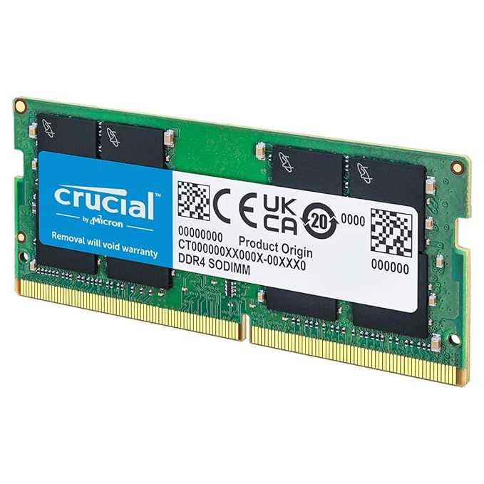 Buy the Crucial 16GB (8x2) DDR4 3200MHZ SODIMM Used Laptop RAM ...