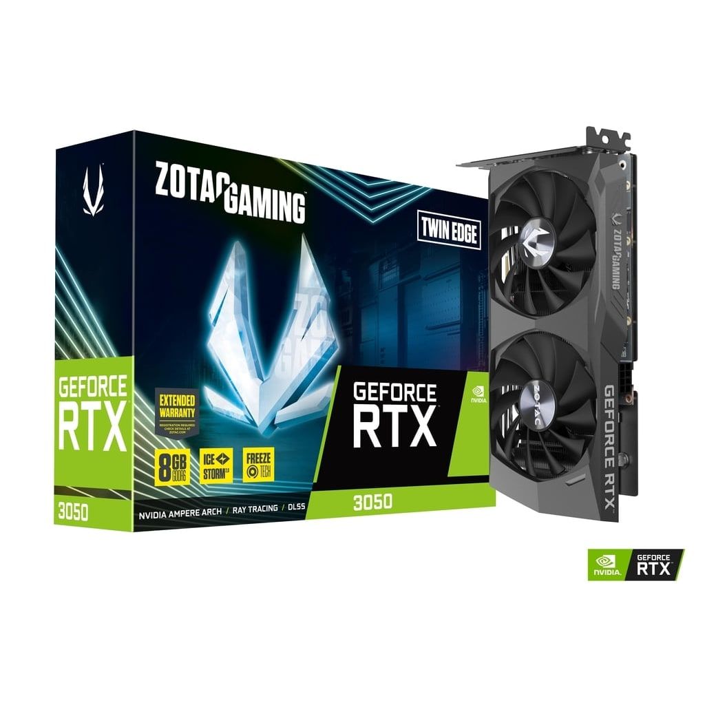 Buy the Zotac GeForce RTX 3050 Twin Edge OC 8GB Used GPU – Computify.in